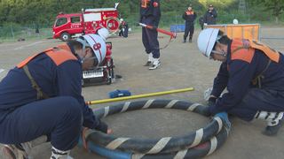 ポンプ操法大会を前に 上田市消防団第八分団 下塩尻グラウンド - UCVの番組 - UCV 上田ケーブルビジョン